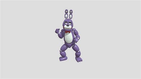 Splinks Bonnie The Bunny Fnaf Download Free 3d Model By Peppino Fnaf Pizza Tower Pingufan