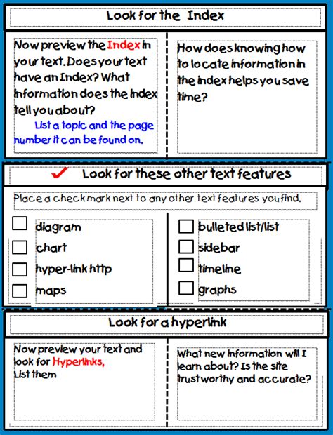 Analyzing Text Features Using Smartboard Lessons Activities And Interactive Notebook Bundle