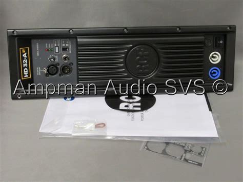 Rcf Hd32 A Mk4 Amplifier Module 115 230v 13401216