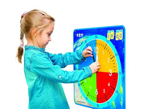 magnetic clock clever toys