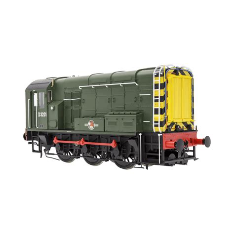 Dapol 7d 008 019 Class 08 D3201 Br Late Green Wwasp Stripes