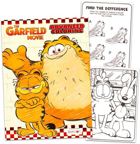 Garfield Pooky Coloring Pages 2025