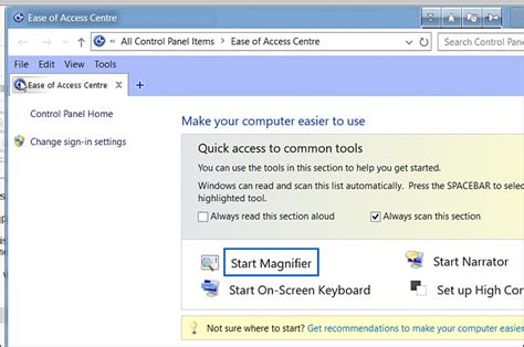 Magnifier Not Working Solved Windows 10 Forums