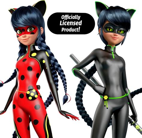 Miraculous Ladybug Lady Noir And Bug Noir Hero Switch Ladybug Doll