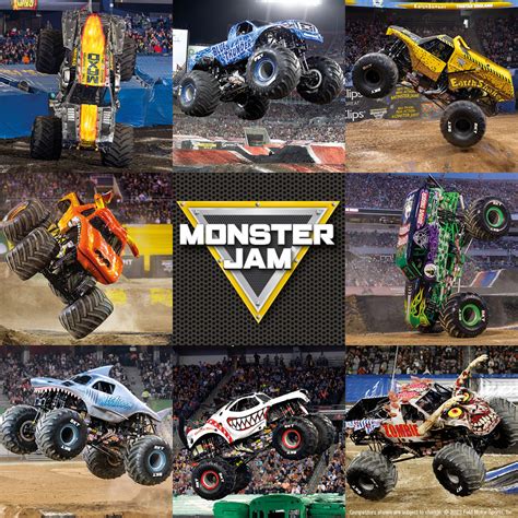 Eight Larger Than Life Monster Jam Trucks Are Heading To Sa Hypress Live
