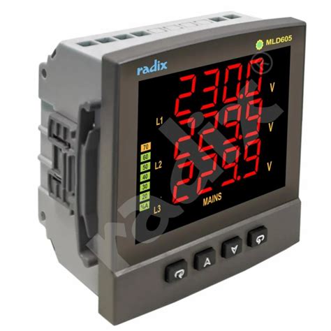 Rs485 Modbus Rtu Featured Digital Panel Meter Mld605 At Best Price In Mumbai