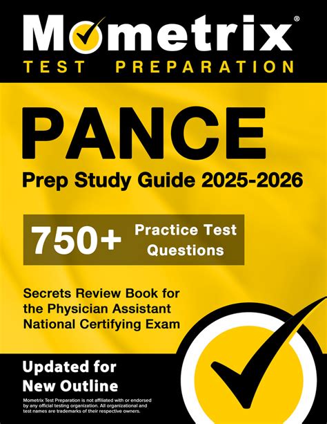 Pance Prep Study Guide 2025 2026 Secrets Review Book Updated For New