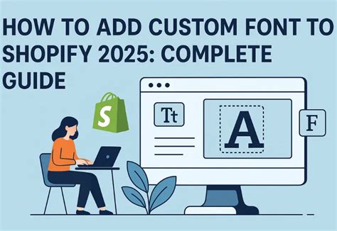 How To Add Custom Font To Shopify 2025 Complete Guide Klinkode