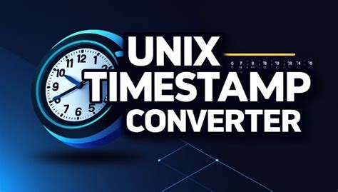 Unix Timestamp Conversion Tool Toolsmini