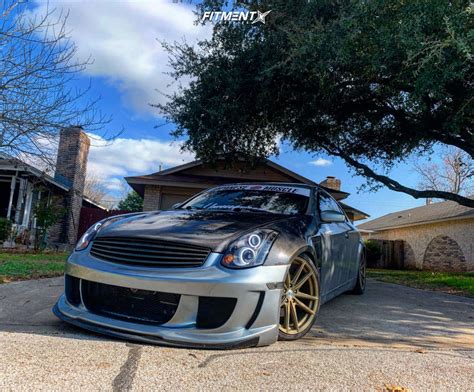 2004 Infiniti G35 Rwd 2dr Coupe Wleather 35l 6cyl 6m With 19x85
