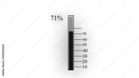 Abstract Concept Percent Loading Bar Animation Loading Transfer