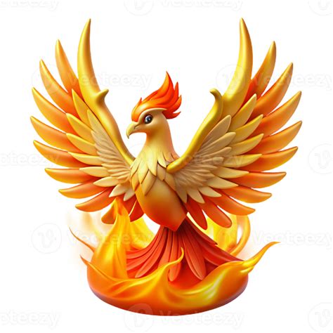 Extraordinary Traditional A Majestic Phoenix Rising From A Pyre Of