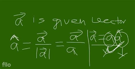 I Define Unit Vectorii Find A Unit Vector In The Direction Of The Vec