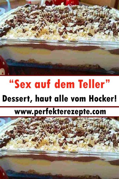 “sex Auf Dem Teller” Dessert Reze