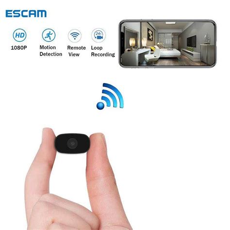 Escam W2 1080p Small Webcam Camera Photography Mini Camera For