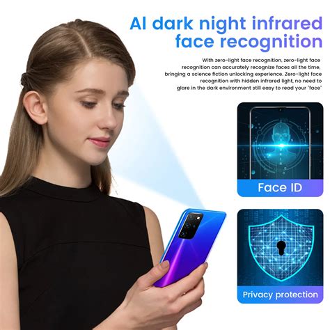 Android Cell Phone S20 Plus Tecno Phone 7 5 Inch Large Screen Unlocked Hd Telephone Feature