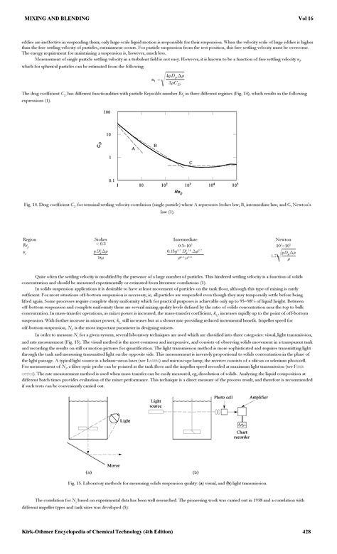 Velocity Terminal Settling Big Chemical Encyclopedia