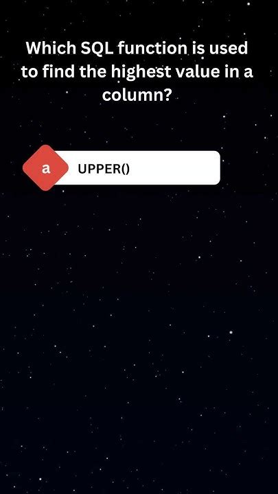 Sql Find Highest Value In A Column Learnsql Sqlfordataengineer Sqlquiz Youtube