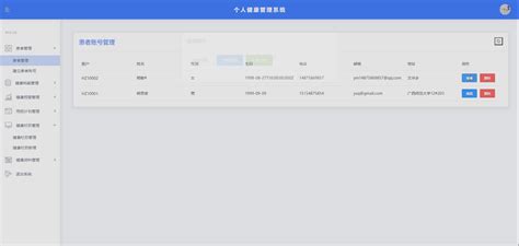基于springboot vue的个人健康管理系统的设计与实现 用户 数据 医生