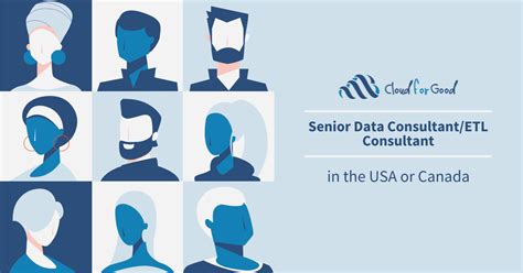Senior Data Consultantetl Consultant In The Usa Or Canada Cloud For Good
