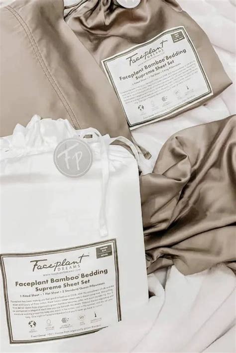 Bamboo Bedding Faceplant Dreams