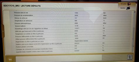 Code Défaut P1490 P1434 Et P1435 Avis Sur Le Diagnostique Fap Diagnostic Codes Défauts