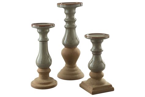 სასანთლე კომპლექტი 3ც Emele • Ashley Homestore