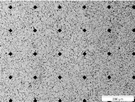 Er70s Ferrite Microstructure With Small Regions Of Perlite At The