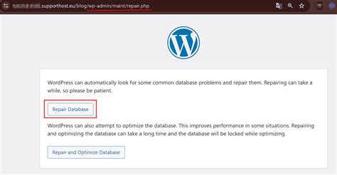 Fix The Error In Establishing A Database Connection
