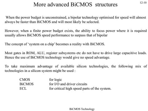 12bicmos Technology Ppt
