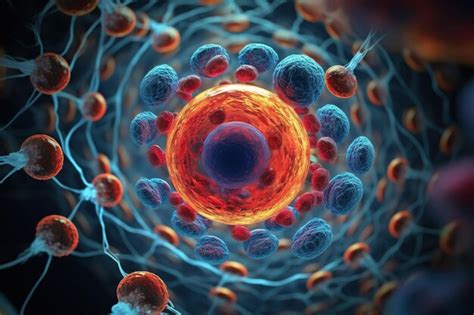 Premium Ai Image The Cell Nucleus Was Believed To Be Elastic Like A