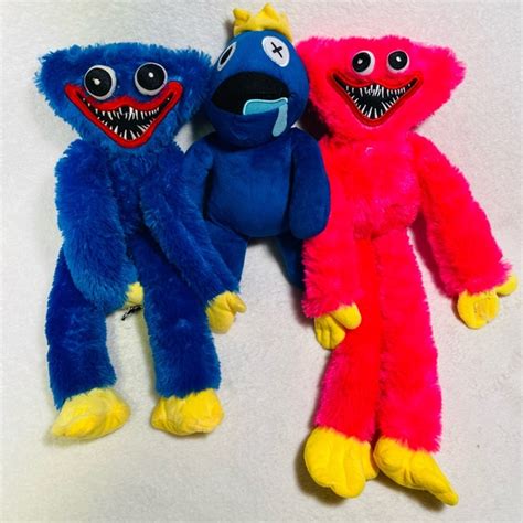 Toys Poppy Playtime Huggy Wuggy Plush Toys Rainbow Friends Meme Plush