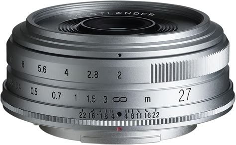 Voigtlander X 27mm F2 Ultron Siver Lens Compatible With
