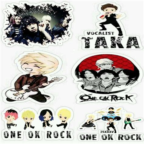 Promo Sticker Band One Ok Rock Diskon 10 Di Seller Fidestore