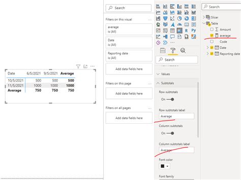 solved matrix column totals alternatives microsoft fabric community
