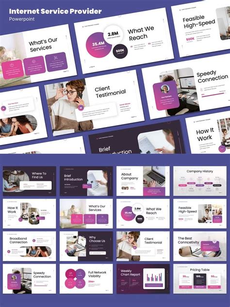 Internet Service Provider Powerpoint Template