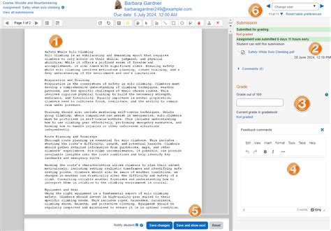 Assignment Activity Moodledocs
