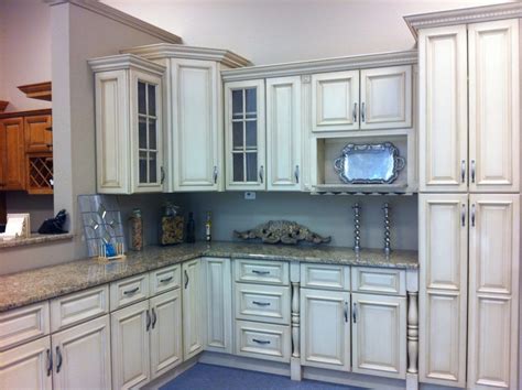Transform Your Kitchen With White Cabinets And Gray Glaze Home Cabinets