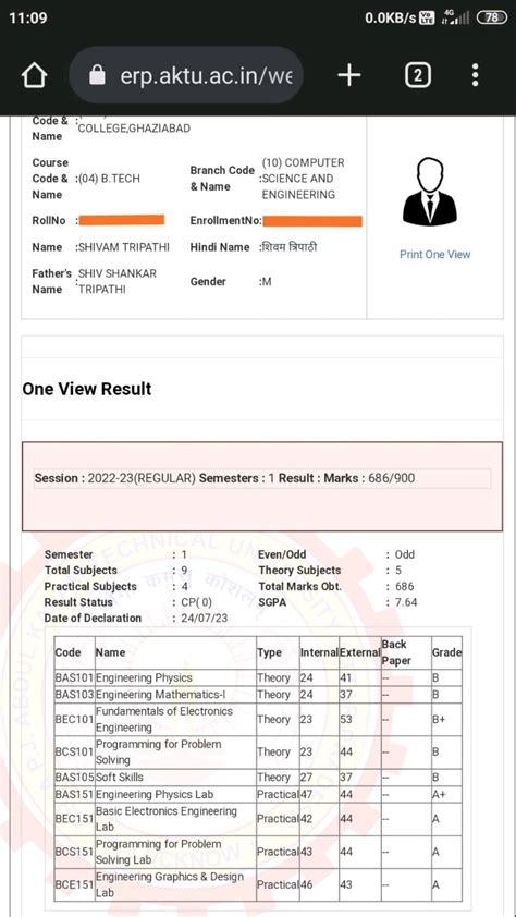 Shivam Tripathi On Linkedin Aktu
