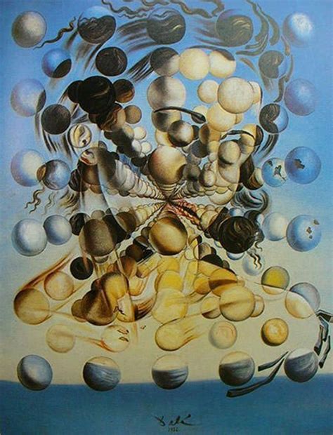 Salvador Dali Galatea Of The Spheres Svetsliksi 100 Ročno Naslikano