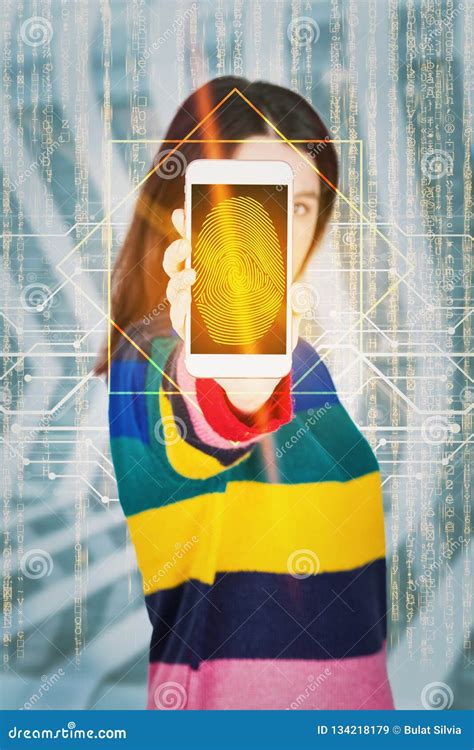 Fingerprint Stock Image Image Of Fingerprint Password 134218179