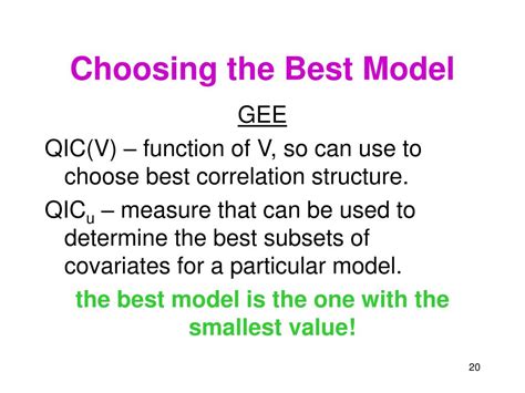 Ppt Generalized Estimating Equations Gees Powerpoint Presentation