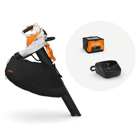 Stihl Sha 56 Cordless Leaf Blower And Vacuum Shredder Ak System Masseys