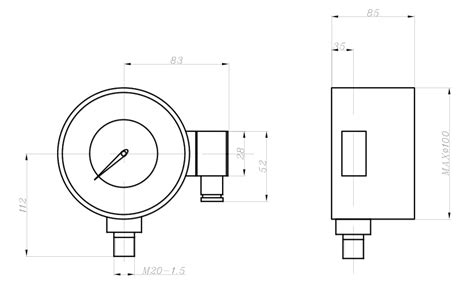 Ytk 18 I Indicator Pressure Controller