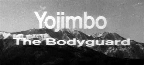 Opening Shots Yojimbo Scanners Roger Ebert