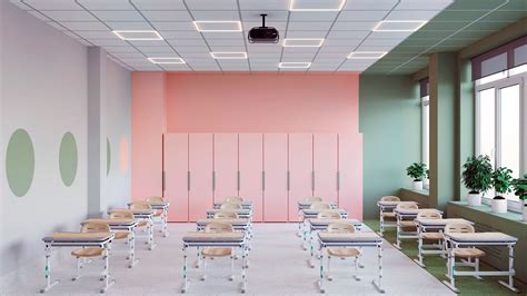 School 46 On Behance Education Design Interior Interior Design School Classroom Interior