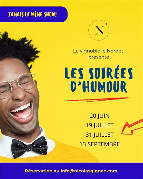 Vignoble 🎤 PrÉparez Vous À Rire Aux Éclats 😄 Les Rendez Vous Incontournables De Lannée Sont