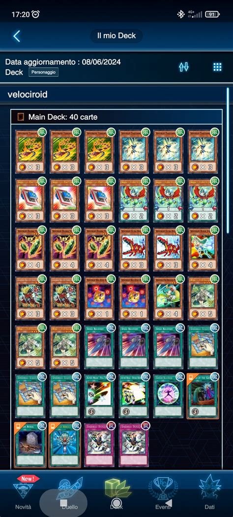 Speedroid Deck List Help List And What I Want From This Deck In