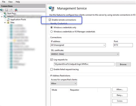 오류 유형 660 Web Deploy Msdeployaxd 실행 시 오류 기록