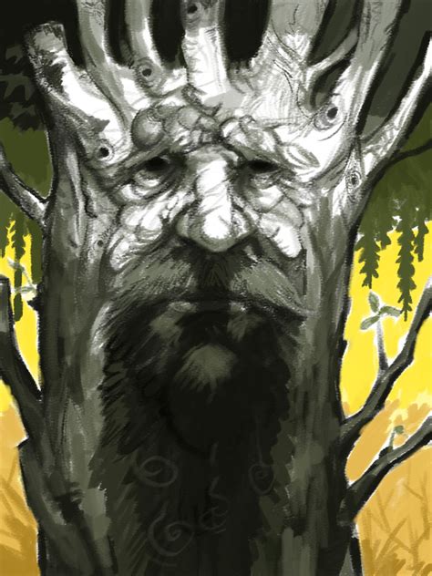 Treefolk By DeWitteillustration On DeviantArt